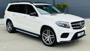 Balts Mercedes-Benz GLS 350 2018 Šauļi, ar dzinēja tilpumu 2.99 L un nobraukumu 202 tūkst. km par 38499 €, foto  vietnē AUTOMOTO.COM.LV