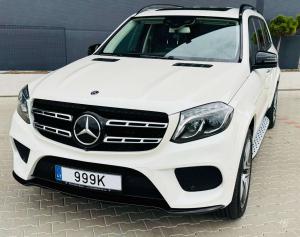 Balts Mercedes-Benz GLS 350 2018 Šauļi, ar dzinēja tilpumu 2.99 L un nobraukumu 202 tūkst. km par 38499 €, foto 5 vietnē AUTOMOTO.COM.LV