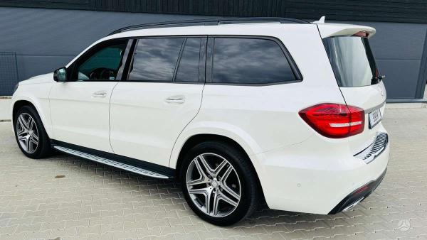 Balts Mercedes-Benz GLS 350 2018 Šauļi, ar dzinēja tilpumu 2.99 L un nobraukumu 202 tūkst. km par 38499 €, foto 6 vietnē AUTOMOTO.COM.LV