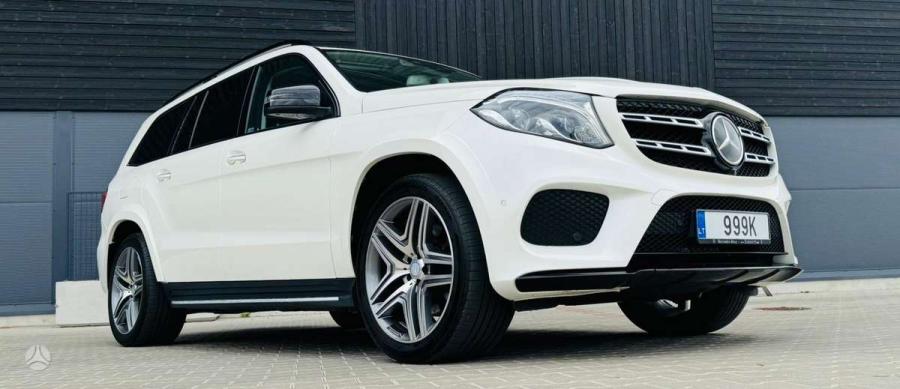 Balts Mercedes-Benz GLS 350 2018 Šauļi, ar dzinēja tilpumu 2.99 L un nobraukumu 202 tūkst. km par 38499 €, foto 13 vietnē AUTOMOTO.COM.LV