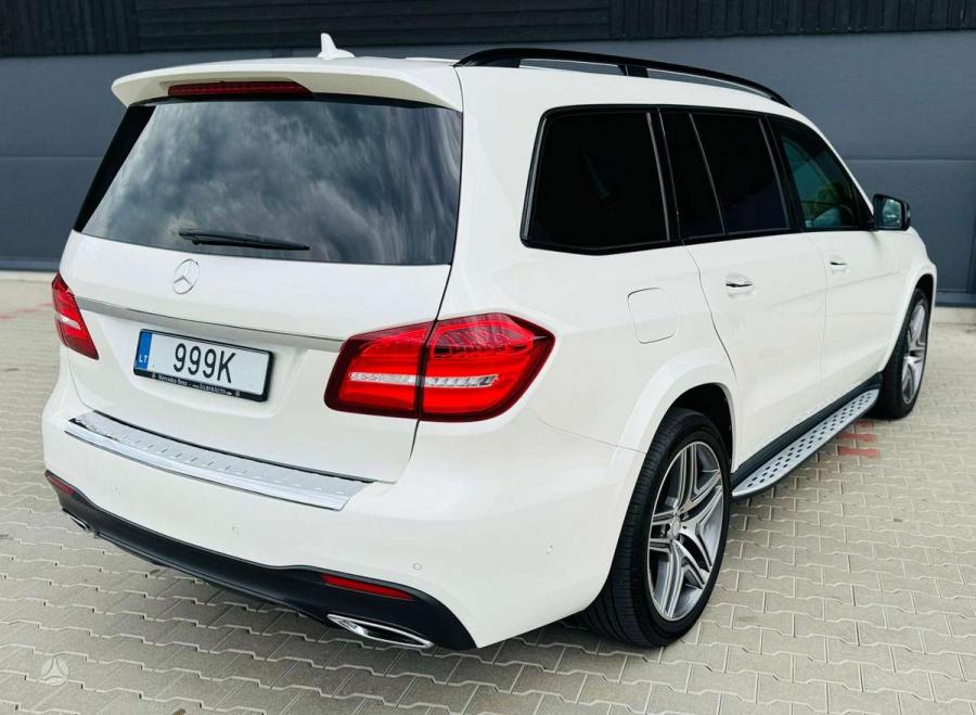 Balts Mercedes-Benz GLS 350 2018 Šauļi, ar dzinēja tilpumu 2.99 L un nobraukumu 202 tūkst. km par 38499 €, foto 19 vietnē AUTOMOTO.COM.LV