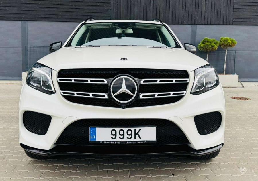 Balts Mercedes-Benz GLS 350 2018 Šauļi, ar dzinēja tilpumu 2.99 L un nobraukumu 202 tūkst. km par 38499 €, foto 21 vietnē AUTOMOTO.COM.LV