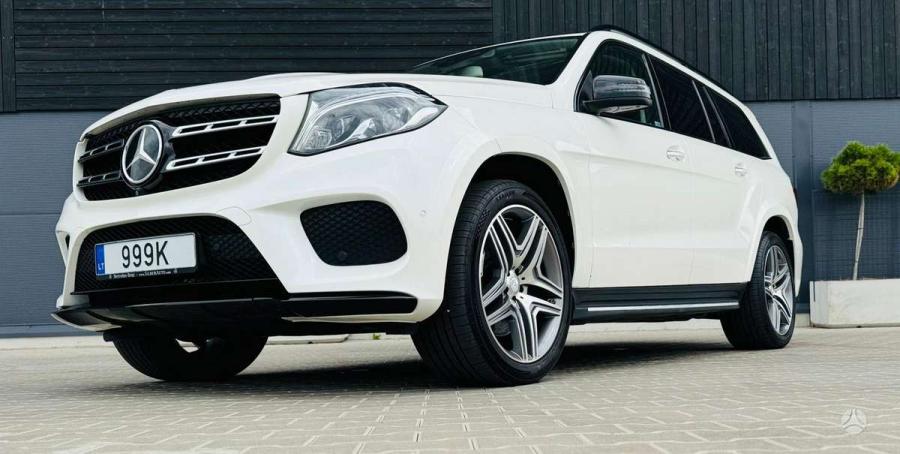 Balts Mercedes-Benz GLS 350 2018 Šauļi, ar dzinēja tilpumu 2.99 L un nobraukumu 202 tūkst. km par 38499 €, foto 28 vietnē AUTOMOTO.COM.LV