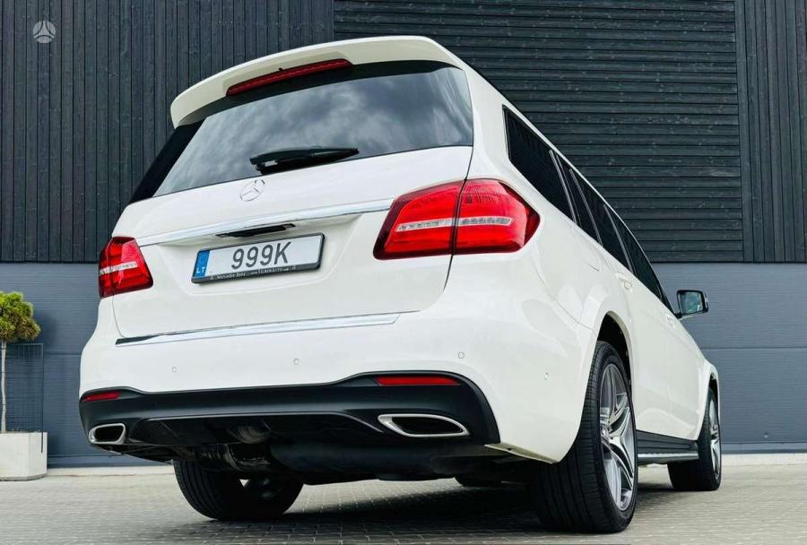 Balts Mercedes-Benz GLS 350 2018 Šauļi, ar dzinēja tilpumu 2.99 L un nobraukumu 202 tūkst. km par 38499 €, foto 33 vietnē AUTOMOTO.COM.LV