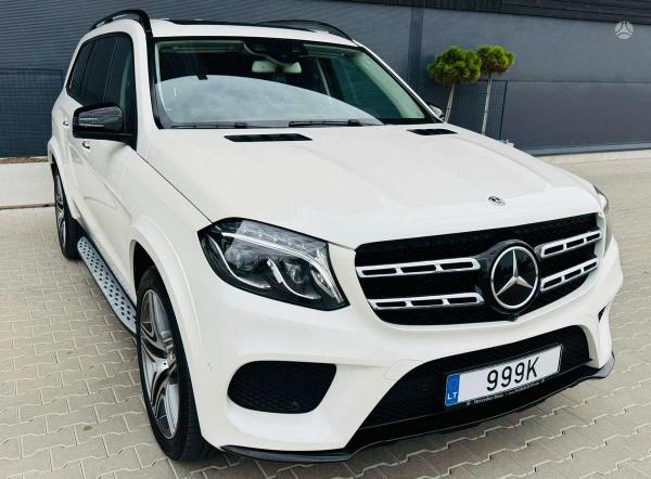 Balts Mercedes-Benz GLS 350 2018 Šauļi, ar dzinēja tilpumu 2.99 L un nobraukumu 202 tūkst. km par 38499 €, foto 3 vietnē AUTOMOTO.COM.LV