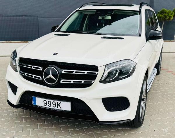 Balts Mercedes-Benz GLS 350 2018 Šauļi, ar dzinēja tilpumu 2.99 L un nobraukumu 202 tūkst. km par 38499 €, foto 5 vietnē AUTOMOTO.COM.LV