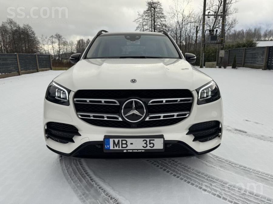 Balts Mercedes-Benz GLS 350 2020 Rīga, ar dzinēja tilpumu 3.00 L un nobraukumu 133 tūkst. km par 68700 €, foto 3 vietnē AUTOMOTO.COM.LV