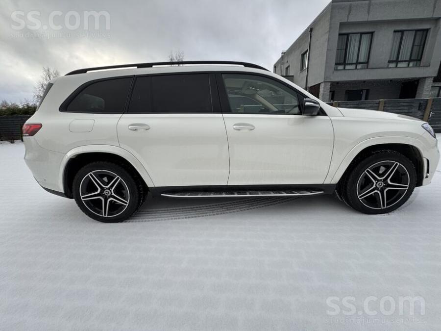 Balts Mercedes-Benz GLS 350 2020 Rīga, ar dzinēja tilpumu 3.00 L un nobraukumu 133 tūkst. km par 68700 €, foto 4 vietnē AUTOMOTO.COM.LV
