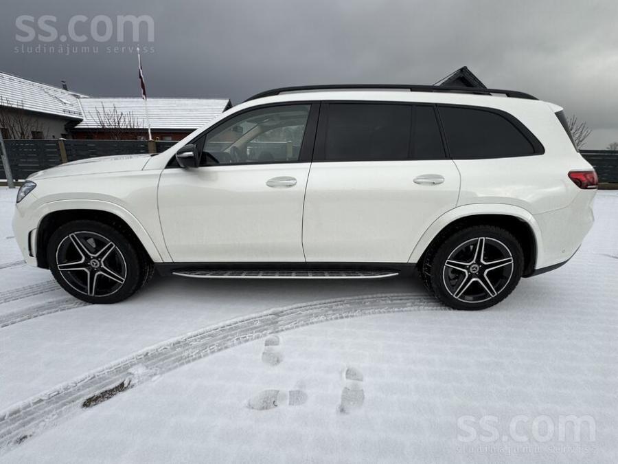 Balts Mercedes-Benz GLS 350 2020 Rīga, ar dzinēja tilpumu 3.00 L un nobraukumu 133 tūkst. km par 68700 €, foto 5 vietnē AUTOMOTO.COM.LV