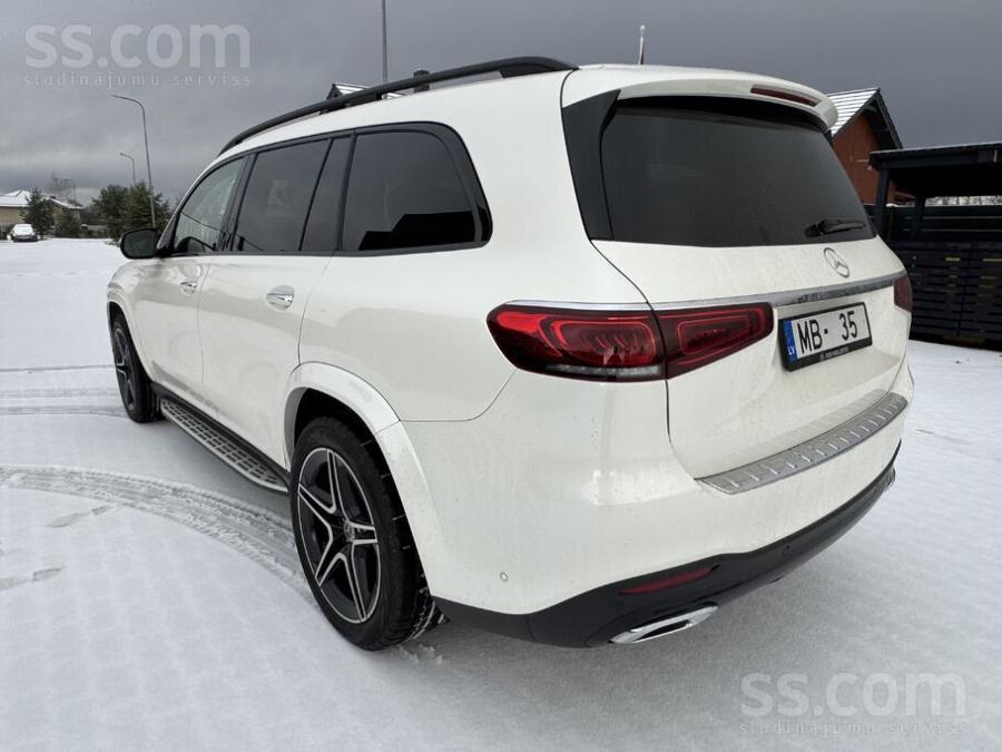 Balts Mercedes-Benz GLS 350 2020 Rīga, ar dzinēja tilpumu 3.00 L un nobraukumu 133 tūkst. km par 68700 €, foto 6 vietnē AUTOMOTO.COM.LV