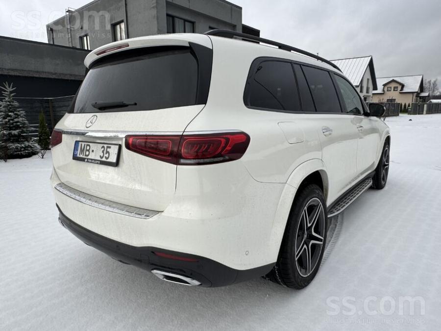 Balts Mercedes-Benz GLS 350 2020 Rīga, ar dzinēja tilpumu 3.00 L un nobraukumu 133 tūkst. km par 68700 €, foto 7 vietnē AUTOMOTO.COM.LV