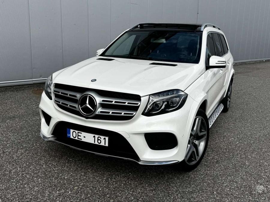 Balts Mercedes-Benz GLS 350 2017 Rīga, ar dzinēja tilpumu 3.00 L un nobraukumu 282 tūkst. km par 32000 €, foto 14 vietnē AUTOMOTO.COM.LV
