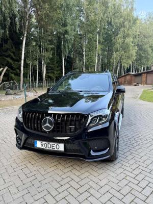 Черный Мерседес ГЛС 400 2019 в Каунас, объемом двигателя 3.00 л и пробегом 245 тыс. км за 35990 €, фото 9 на AUTOMOTO.COM.LV