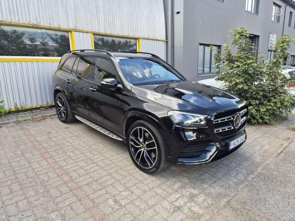 Melns Mercedes-Benz GLS 400 2019 Mažeikiai, ar dzinēja tilpumu 3.00 L un nobraukumu 308 tūkst. km par 48800 €, foto 5 vietnē AUTOMOTO.COM.LV