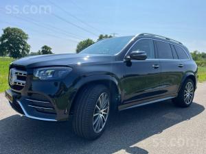 Melns Mercedes-Benz GLS 400 2020 Tukums, ar dzinēja tilpumu 3.00 L un nobraukumu 200 tūkst. km par 55500 €, foto 2 vietnē AUTOMOTO.COM.LV