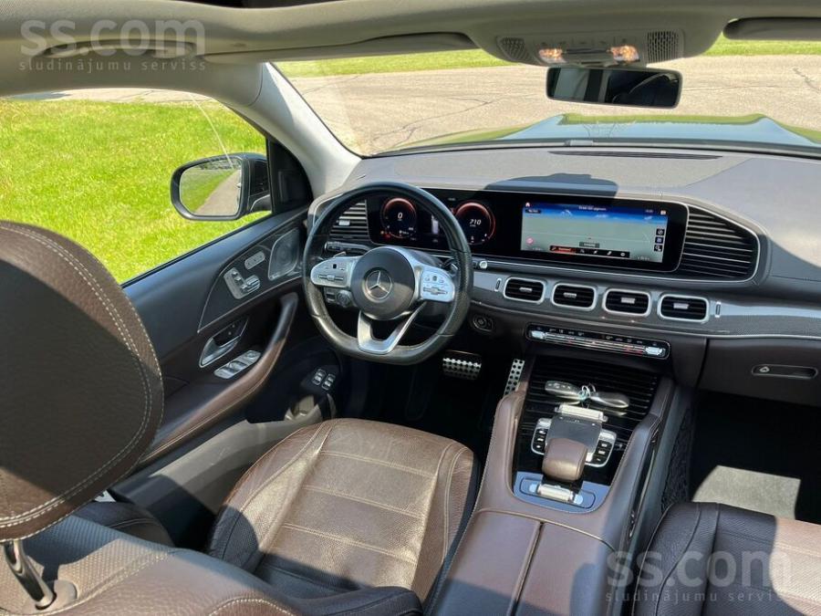 Melns Mercedes-Benz GLS 400 2020 Tukums, ar dzinēja tilpumu 3.00 L un nobraukumu 200 tūkst. km par 55500 €, foto 8 vietnē AUTOMOTO.COM.LV