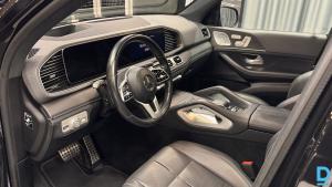 Black Mercedes-Benz GLS 400 2020 in Marupe, with an engine capacity of 3.00 L and mileage of 125 thousand km for 69990 €, photo 6 on AUTOMOTO.COM.LV