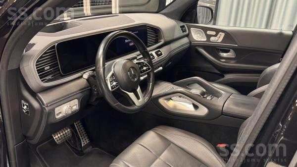 Melns Mercedes-Benz GLS 400 2020 Rīga, ar dzinēja tilpumu 3.00 L un nobraukumu 125 tūkst. km par 66990 €, foto 10 vietnē AUTOMOTO.COM.LV