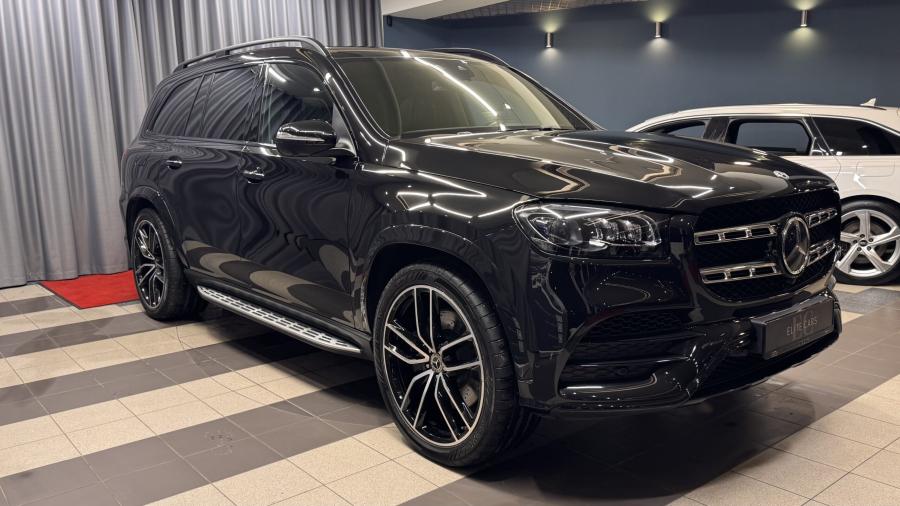 Melns Mercedes-Benz GLS 400 2020 Rīga, ar dzinēja tilpumu 3.00 L un nobraukumu 125 tūkst. km par 62990 €, foto 3 vietnē AUTOMOTO.COM.LV