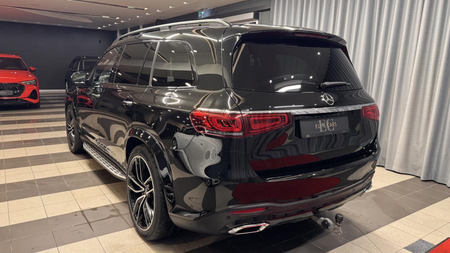 Melns Mercedes-Benz GLS 400 2020 Rīga, ar dzinēja tilpumu 3.00 L un nobraukumu 125 tūkst. km par 62990 €, foto 6 vietnē AUTOMOTO.COM.LV