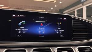 Melns Mercedes-Benz GLS 400 2020 Rīga, ar dzinēja tilpumu 3.00 L un nobraukumu 125 tūkst. km par 62990 €, foto 27 vietnē AUTOMOTO.COM.LV