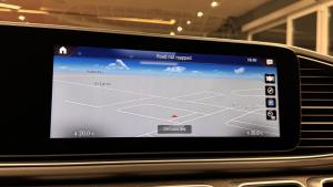 Melns Mercedes-Benz GLS 400 2020 Rīga, ar dzinēja tilpumu 3.00 L un nobraukumu 125 tūkst. km par 62990 €, foto 28 vietnē AUTOMOTO.COM.LV
