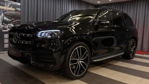 Melns Mercedes-Benz GLS 400 2020 Rīga, ar dzinēja tilpumu 3.00 L un nobraukumu 125 tūkst. km par 62990 €, foto 36 vietnē AUTOMOTO.COM.LV