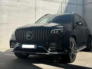 Черный Мерседес ГЛС 400 2020 в Вильнюс, объемом двигателя 2.93 л и пробегом 167 тыс. км за 59000 €, фото 4 на AUTOMOTO.COM.LV