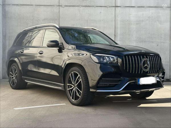 Melns Mercedes-Benz GLS 400 2020 Viļņa, ar dzinēja tilpumu 2.93 L un nobraukumu 167 tūkst. km par 59000 €, foto 4 vietnē AUTOMOTO.COM.LV