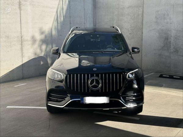 Melns Mercedes-Benz GLS 400 2020 Viļņa, ar dzinēja tilpumu 2.93 L un nobraukumu 167 tūkst. km par 59000 €, foto 5 vietnē AUTOMOTO.COM.LV