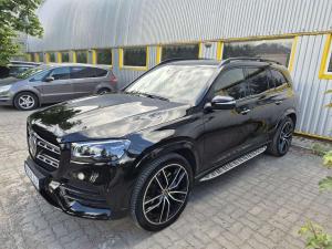 Melns Mercedes-Benz GLS 400 2020 Mažeikiai, ar dzinēja tilpumu 3.00 L un nobraukumu 308 tūkst. km par 48800 €, foto 3 vietnē AUTOMOTO.COM.LV