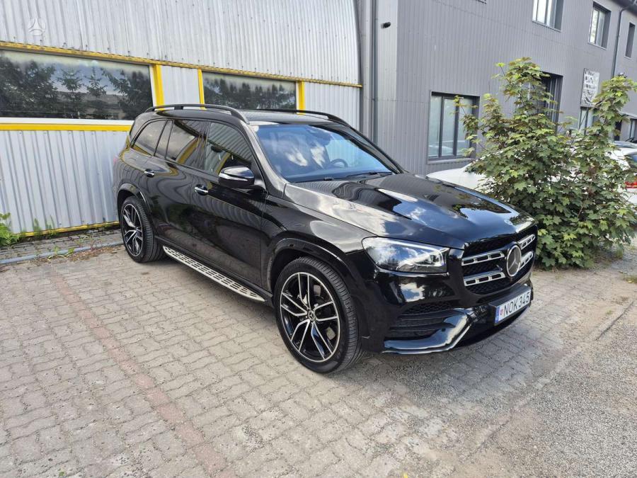 Melns Mercedes-Benz GLS 400 2020 Mažeikiai, ar dzinēja tilpumu 3.00 L un nobraukumu 308 tūkst. km par 48800 €, foto 7 vietnē AUTOMOTO.COM.LV