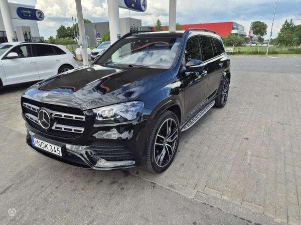 Melns Mercedes-Benz GLS 400 2020 Mažeikiai, ar dzinēja tilpumu 3.00 L un nobraukumu 308 tūkst. km par 48800 €, foto 8 vietnē AUTOMOTO.COM.LV