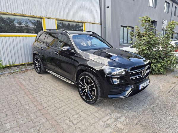 Melns Mercedes-Benz GLS 400 2020 Mažeikiai, ar dzinēja tilpumu 3.00 L un nobraukumu 308 tūkst. km par 48800 €, foto 9 vietnē AUTOMOTO.COM.LV