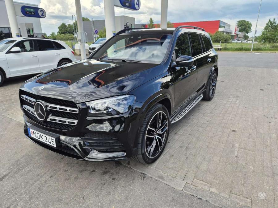 Melns Mercedes-Benz GLS 400 2020 Mažeikiai, ar dzinēja tilpumu 3.00 L un nobraukumu 308 tūkst. km par 48800 €, foto 10 vietnē AUTOMOTO.COM.LV