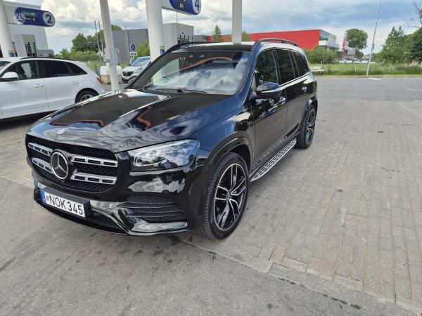 Melns Mercedes-Benz GLS 400 2020 Mažeikiai, ar dzinēja tilpumu 3.00 L un nobraukumu 308 tūkst. km par 48800 €, foto 11 vietnē AUTOMOTO.COM.LV