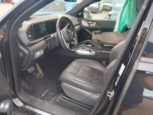 Black Mercedes-Benz GLS 400 2020 in Kaunas, with an engine capacity of 2.93 L and mileage of 172 thousand km for 44999 €, photo 10 on AUTOMOTO.COM.LV
