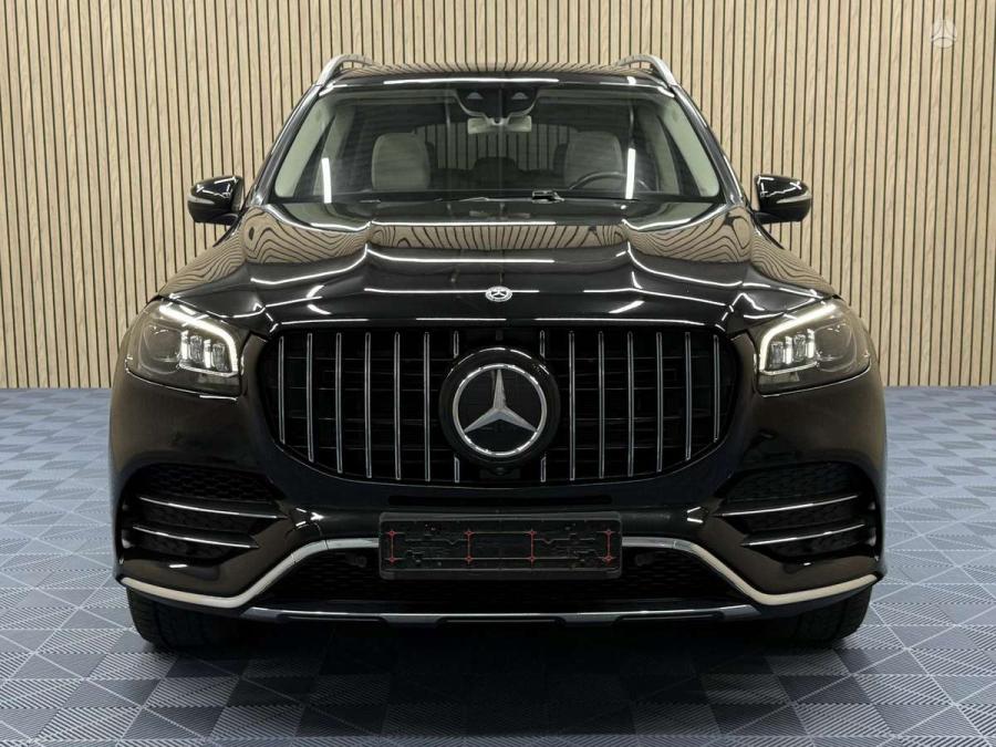 Melns Mercedes-Benz GLS 400 2020 Marijampole, ar dzinēja tilpumu 2.93 L un nobraukumu 157 tūkst. km par 57500 €, foto 5 vietnē AUTOMOTO.COM.LV