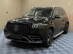 Melns Mercedes-Benz GLS 400 2020 Marijampole, ar dzinēja tilpumu 2.93 L un nobraukumu 157 tūkst. km par 57500 €, foto 6 vietnē AUTOMOTO.COM.LV