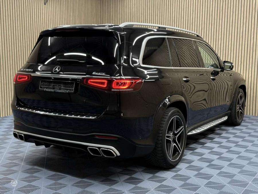Melns Mercedes-Benz GLS 400 2020 Marijampole, ar dzinēja tilpumu 2.93 L un nobraukumu 157 tūkst. km par 57500 €, foto 9 vietnē AUTOMOTO.COM.LV