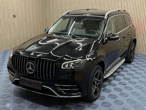 Melns Mercedes-Benz GLS 400 2020 Marijampole, ar dzinēja tilpumu 2.93 L un nobraukumu 157 tūkst. km par 57500 €, foto 11 vietnē AUTOMOTO.COM.LV