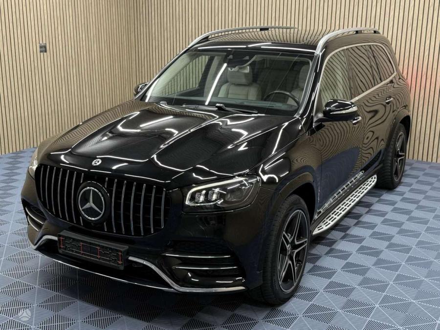 Melns Mercedes-Benz GLS 400 2020 Marijampole, ar dzinēja tilpumu 2.93 L un nobraukumu 157 tūkst. km par 57500 €, foto 11 vietnē AUTOMOTO.COM.LV