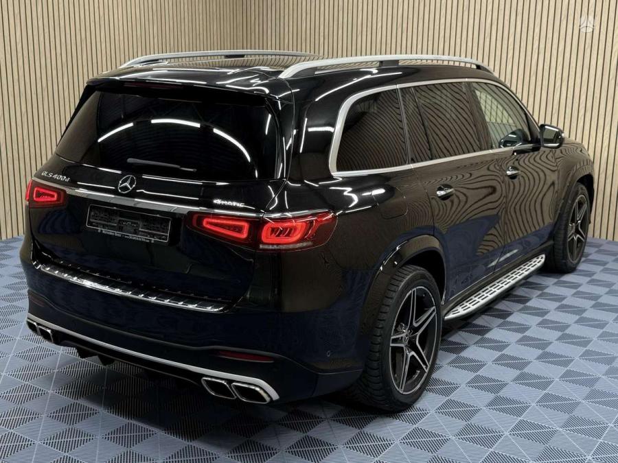 Melns Mercedes-Benz GLS 400 2020 Marijampole, ar dzinēja tilpumu 2.93 L un nobraukumu 157 tūkst. km par 57500 €, foto 13 vietnē AUTOMOTO.COM.LV