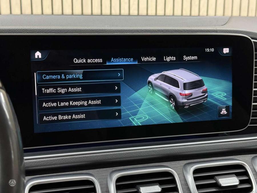 Melns Mercedes-Benz GLS 400 2020 Marijampole, ar dzinēja tilpumu 2.93 L un nobraukumu 157 tūkst. km par 57500 €, foto 32 vietnē AUTOMOTO.COM.LV
