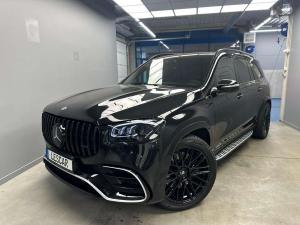 Melns Mercedes-Benz GLS 400 2021 Viļņa, ar dzinēja tilpumu 2.93 L un nobraukumu 90 tūkst. km par 87500 €, foto  vietnē AUTOMOTO.COM.LV