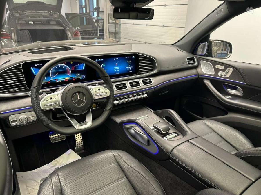 Melns Mercedes-Benz GLS 400 2021 Viļņa, ar dzinēja tilpumu 2.93 L un nobraukumu 90 tūkst. km par 87500 €, foto 12 vietnē AUTOMOTO.COM.LV