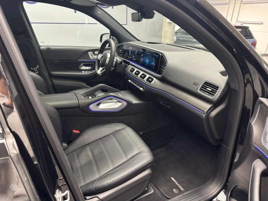 Melns Mercedes-Benz GLS 400 2021 Viļņa, ar dzinēja tilpumu 2.93 L un nobraukumu 90 tūkst. km par 87500 €, foto 19 vietnē AUTOMOTO.COM.LV