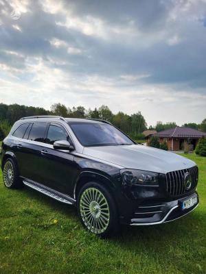 Black Mercedes-Benz GLS 400 2021 in Silale, with an engine capacity of 2.93 L and mileage of 65 thousand km for 92000 €, photo  on AUTOMOTO.COM.LV