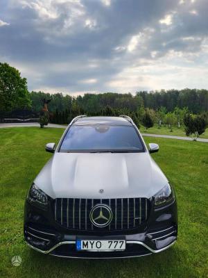 Black Mercedes-Benz GLS 400 2021 in Silale, with an engine capacity of 2.93 L and mileage of 65 thousand km for 92000 €, photo 3 on AUTOMOTO.COM.LV