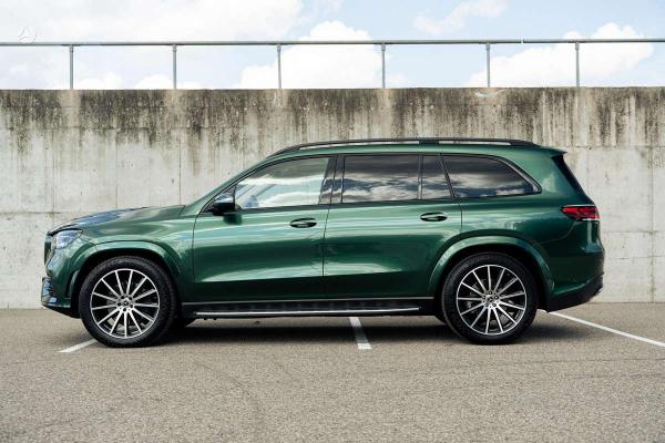 Zaļš Mercedes-Benz GLS 400 2023 Viļņa, ar dzinēja tilpumu 2.93 L un nobraukumu 90 tūkst. km par 82900 €, foto 3 vietnē AUTOMOTO.COM.LV